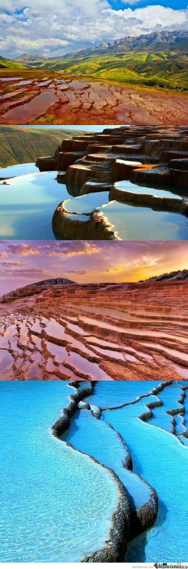 Mineral hot springs in Iran - 9GAG