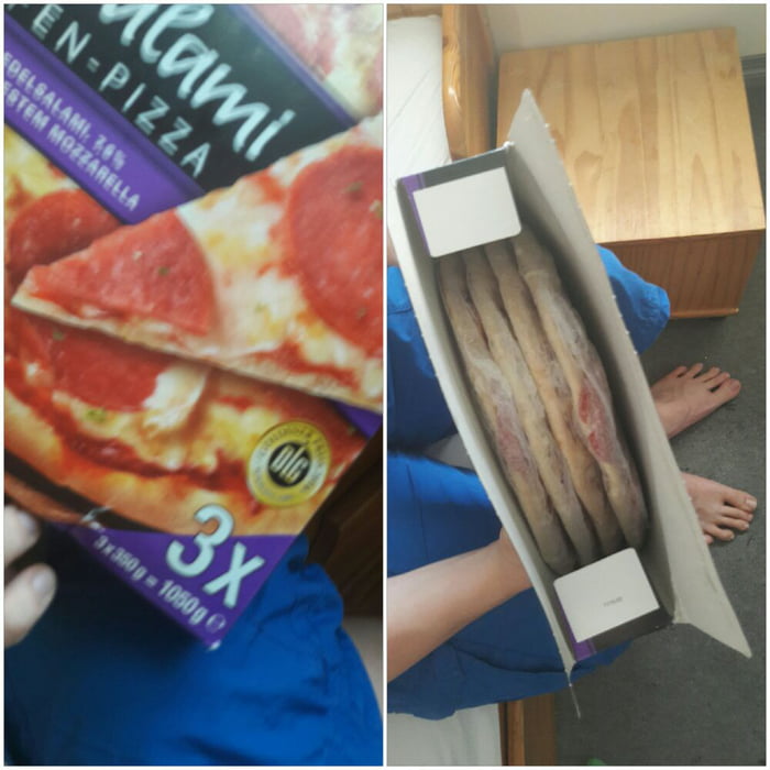 The pizza god finally reached me! Lucky me - 9GAG