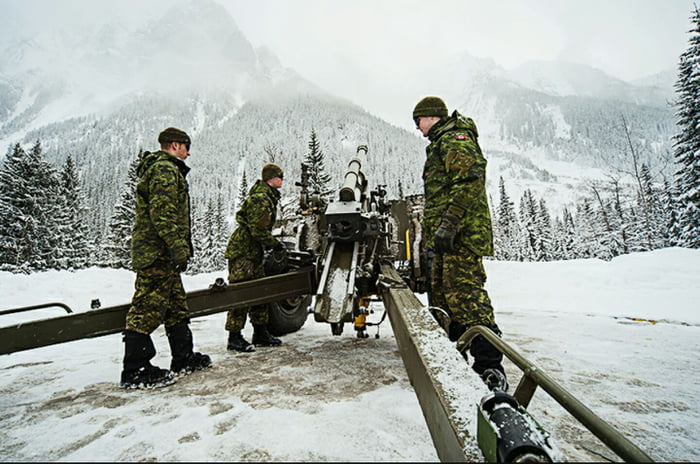 Saw the post about controlling falling rocks in Norway. In Canada we ...
