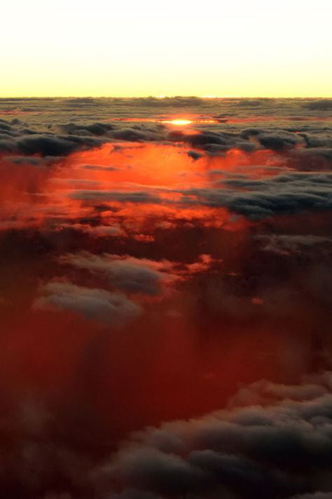 Sunset under the clouds - 9GAG