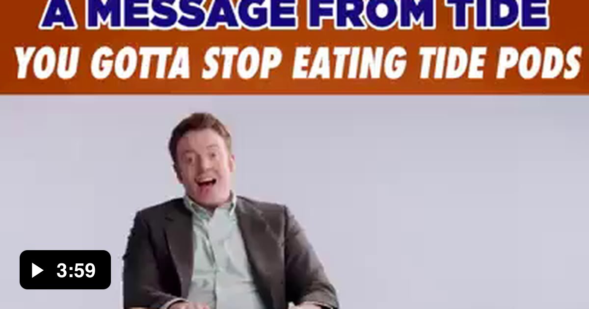 Stop eating tide pods (3.59) - 9GAG