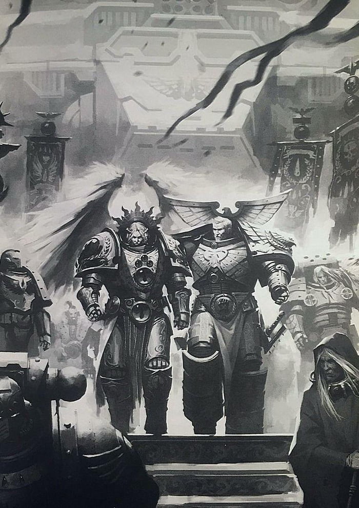 Working on ranking the primarchs in terms of size, currently busy with ...