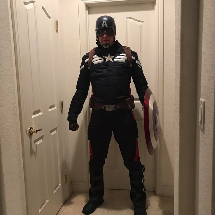 Cosplay007 Captain America cosplay - 9GAG