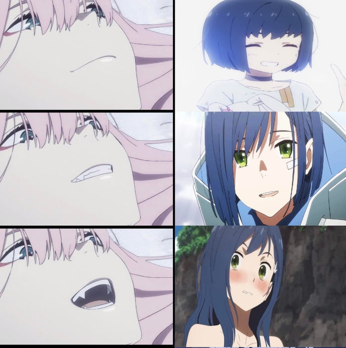 Even Zero Two likes long haired Ichigo - 9GAG