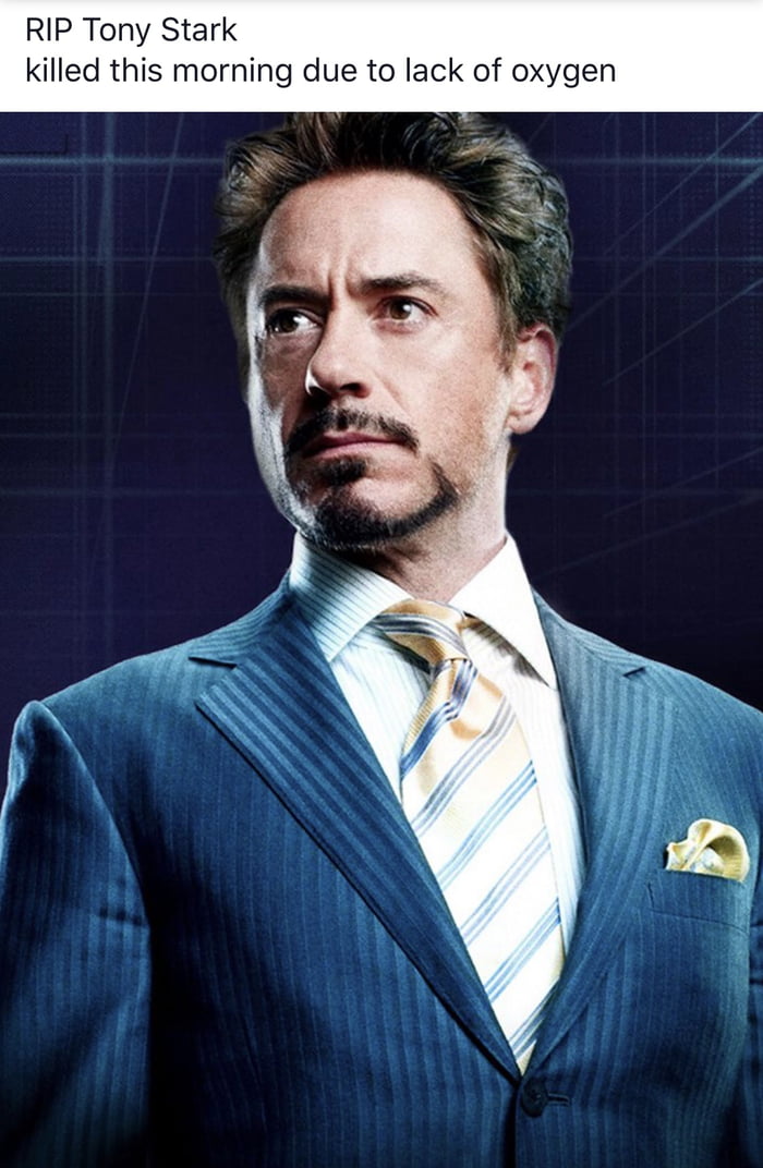 Rip Iron Man - 9GAG