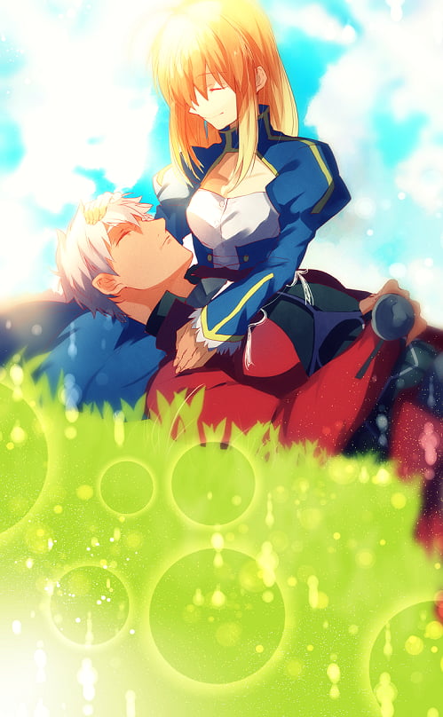 Archer and Saber - 9GAG