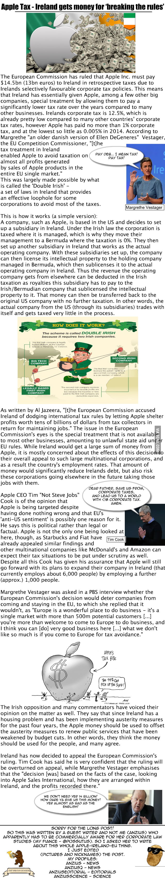 Apple Vs EU - the "Double Irish" - 9GAG