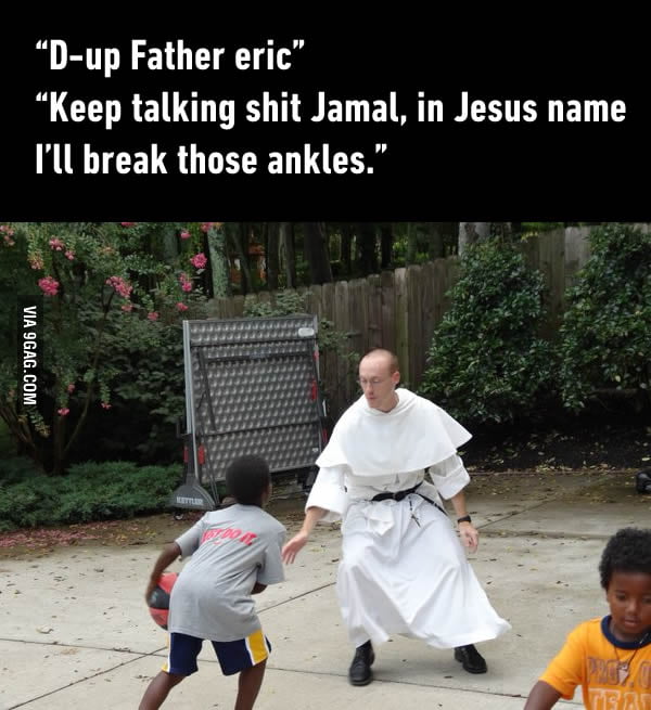 When you are a baller but you are also religious - 9GAG
