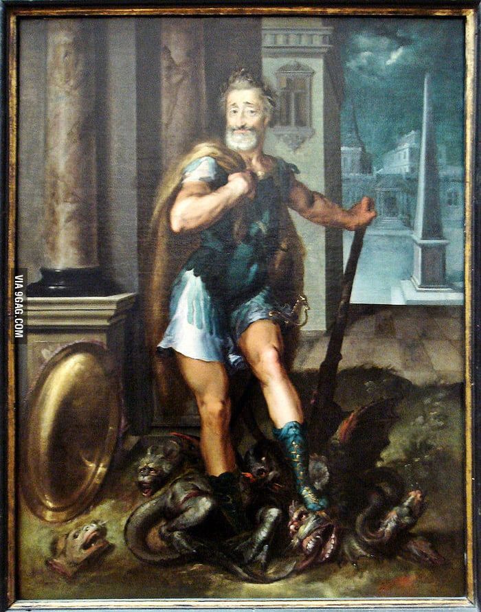 Hercules: best victory pose ever - 9GAG
