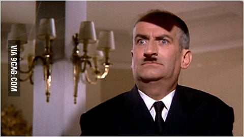 "Muskatnuss Herr Muller !" Epic Louis de Funès scene - 9GAG