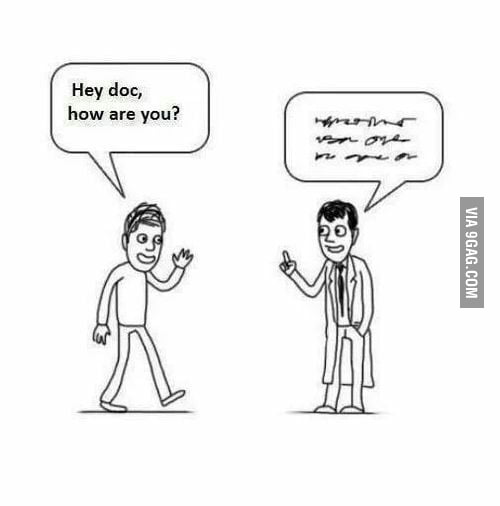 Hey Doc. How are you? - 9GAG
