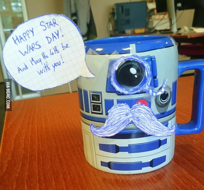 Yay ! Star Wars day! - 9GAG
