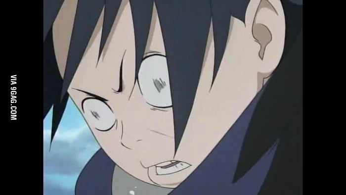 So... I paused while watching naruto - 9GAG