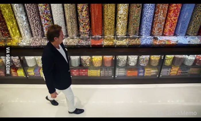Notch has his own candy room. - 9GAG