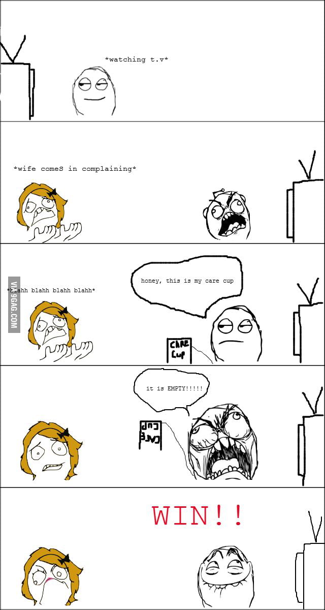 First rage comic - 9GAG