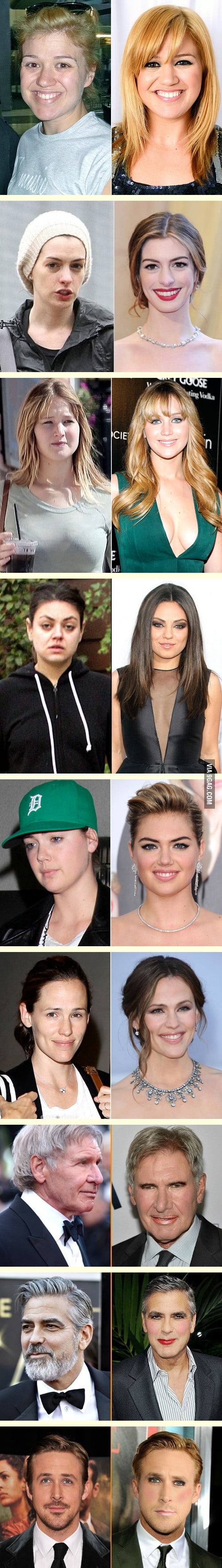 Makeup Makes Difference - 9GAG
