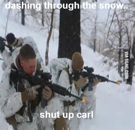 Shut up carl - 9GAG