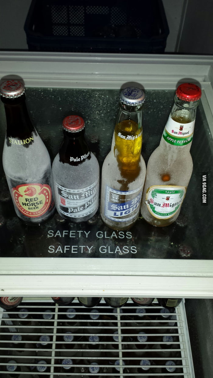 BEER below ZERO in the Philippines - 9GAG