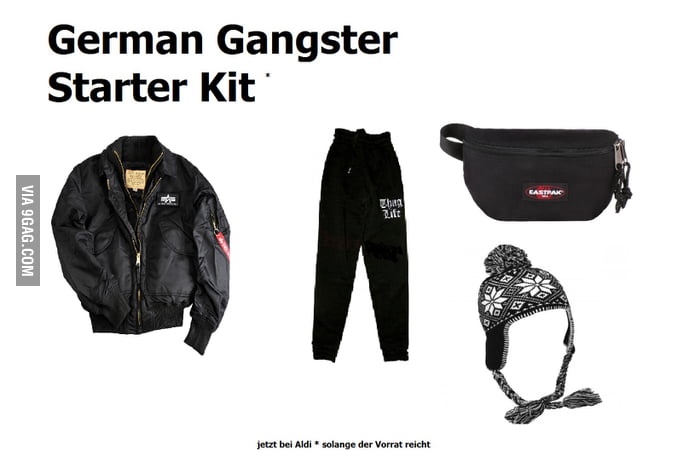 German Gangster Starter Kit - 9GAG