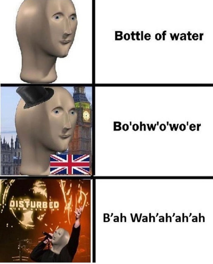 Down with the sickness innit bruv - 9GAG