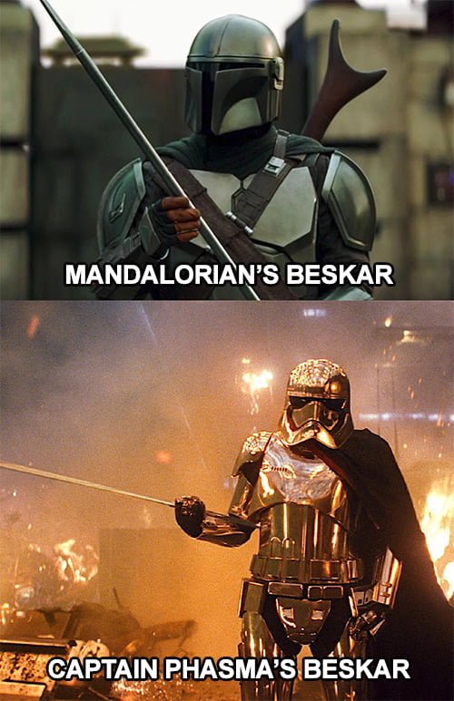 Beskar here, beskar there - 9GAG