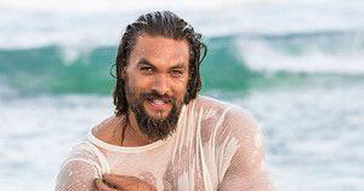 Wet Jason Momoa - 9GAG