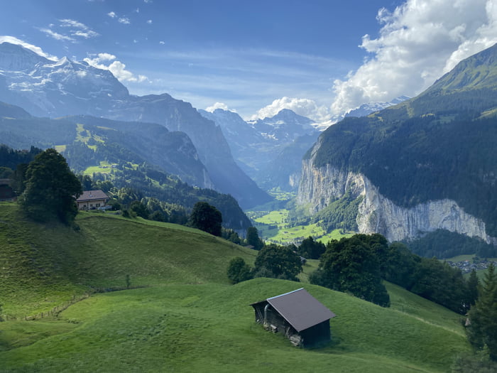 Took this pic last week in the Swiss alps. Absolutely magical. - 9GAG