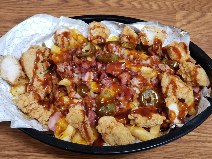 A big basket of delicious regret. Aka, garbage fries. - 9GAG