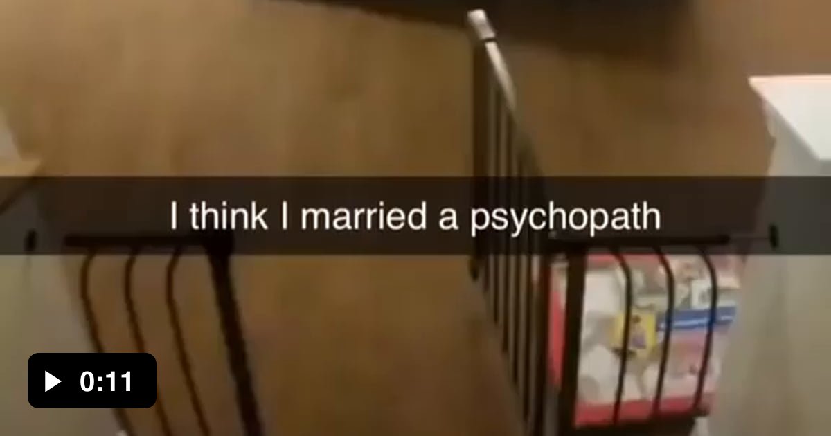 I think I married to psychopath - 9GAG
