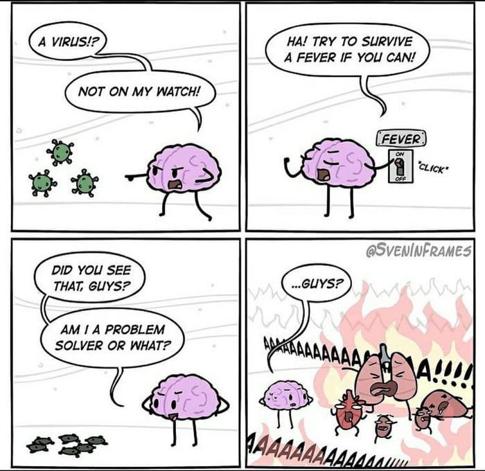 Ohhh self burn - 9GAG