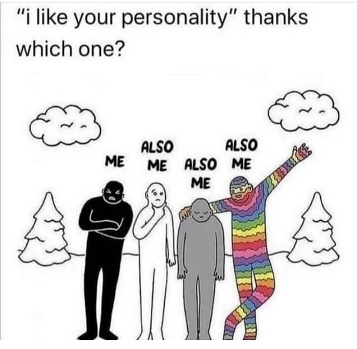 Multiple Personality - 9GAG