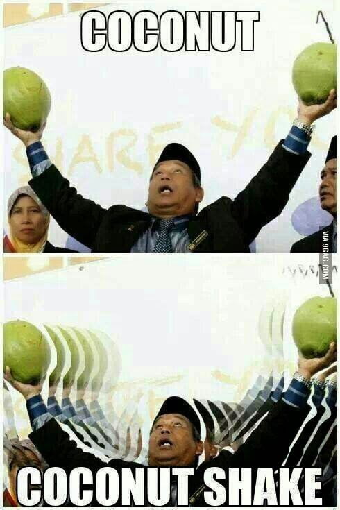 Bomoh kokonat - 9GAG