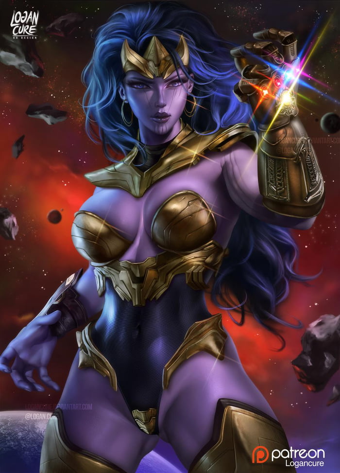 Genderbent Thanos - 9GAG