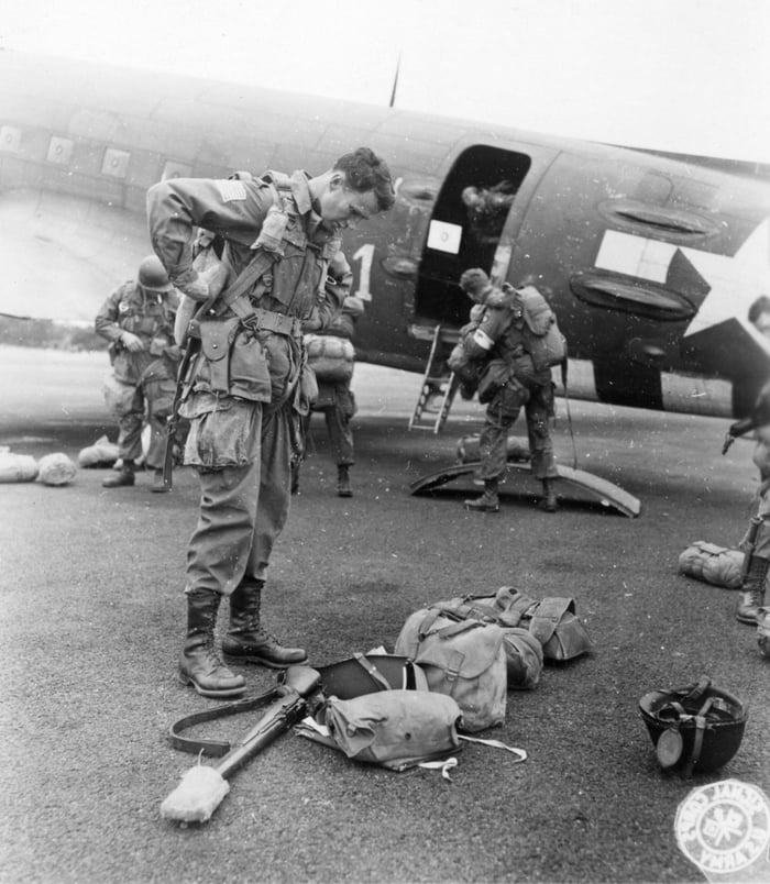 General James M. Gavin, newly appointed CO of the 82nd Airborne ...