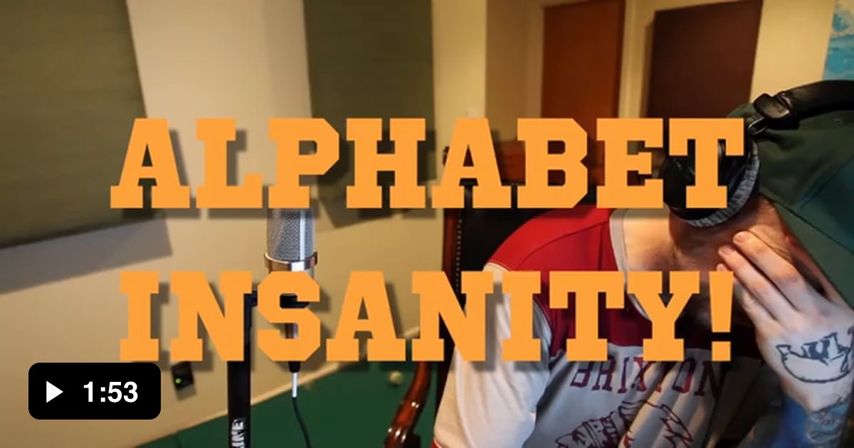Alphabet Insanity! - 9GAG