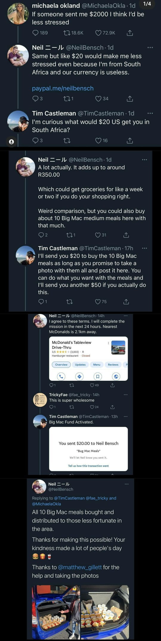 A contract of big Macs - 9GAG