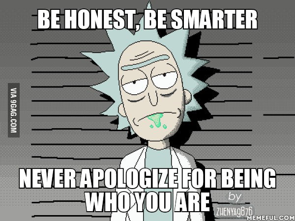 Why Rick is one of the best - 9GAG