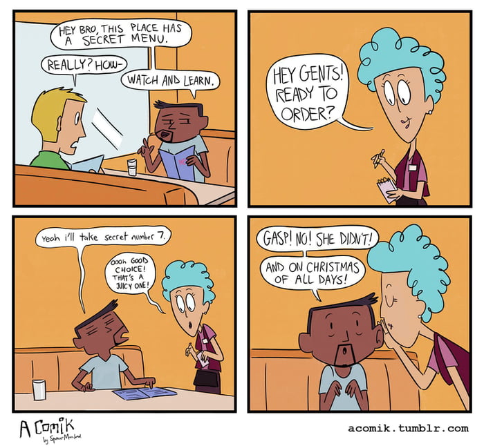 Secret Menu - 9GAG