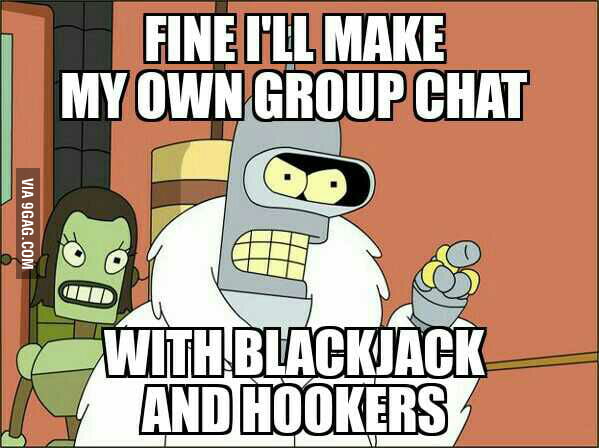 That moment when your friends remove you from the group chat. - 9GAG