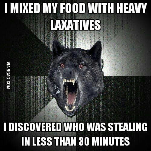 Someone kept stealing my food from the fridge at work - 9GAG