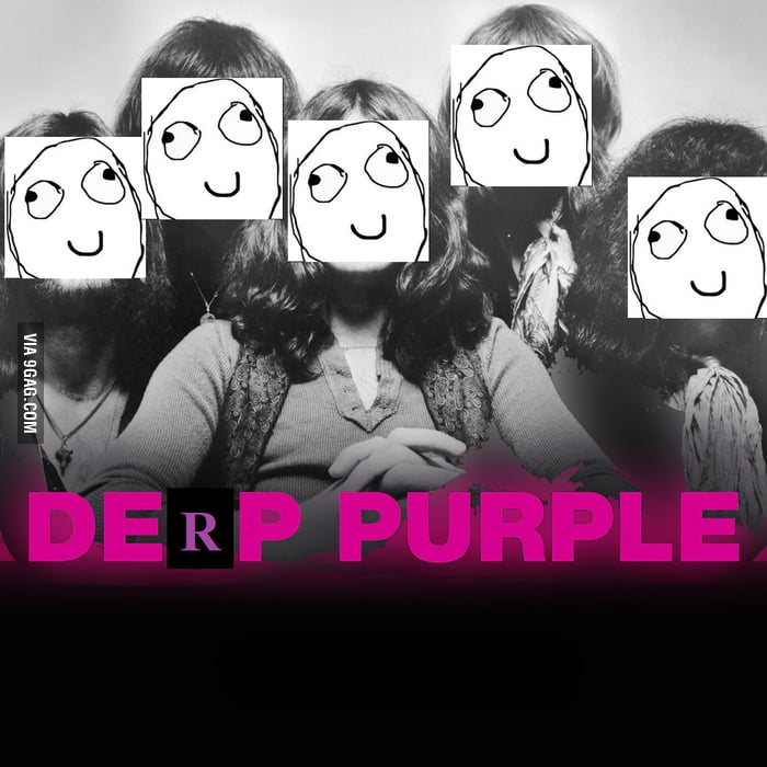 Derp Purple - 9GAG
