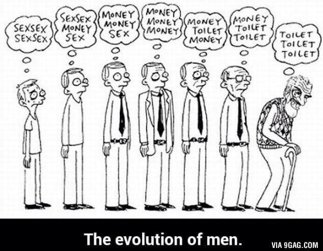 Evolution of Men - 9GAG