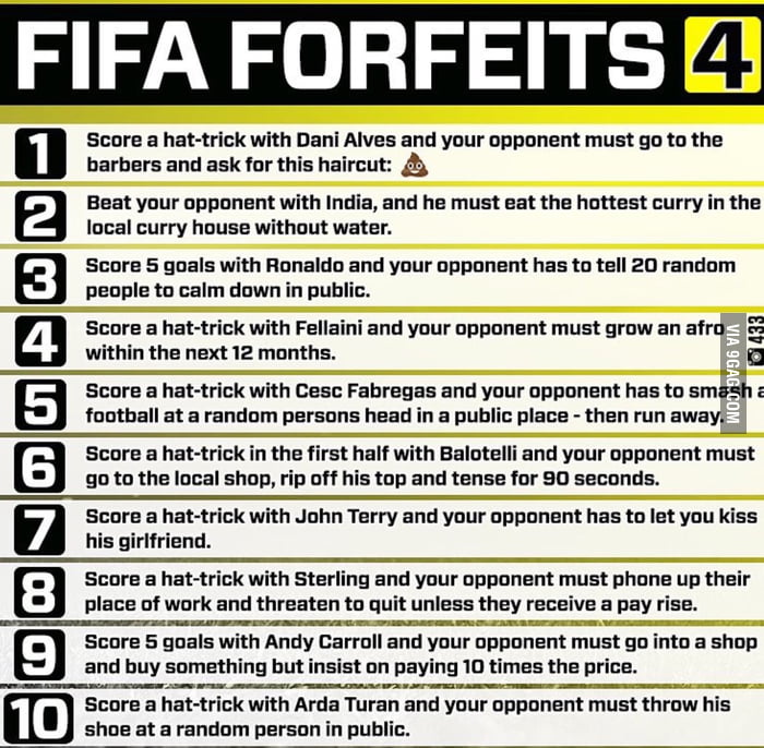 Fifa forfeits! - 9GAG