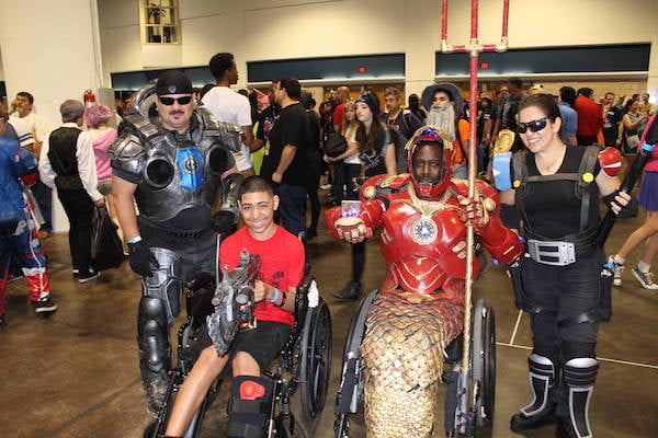 As a disabled cosplayer, this guy is my new hero. Behold, the Iron ...