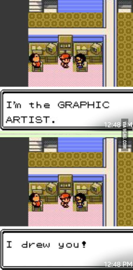 Pokemon breaking the fourth wall... - 9GAG