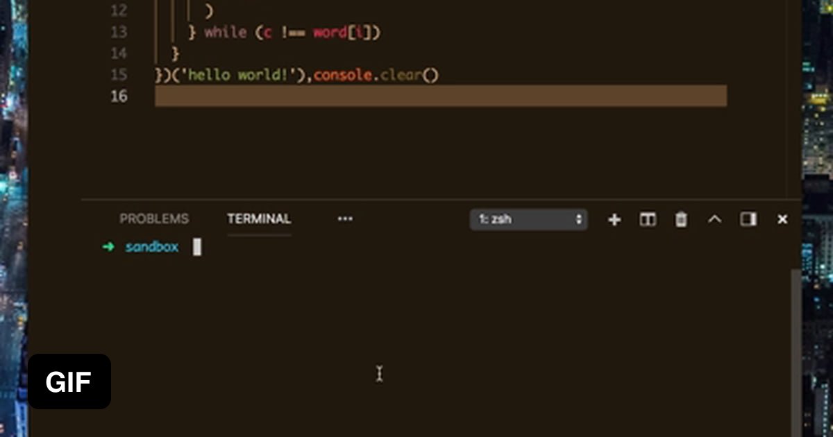 But what if we brute force hello world in javascript - 9GAG