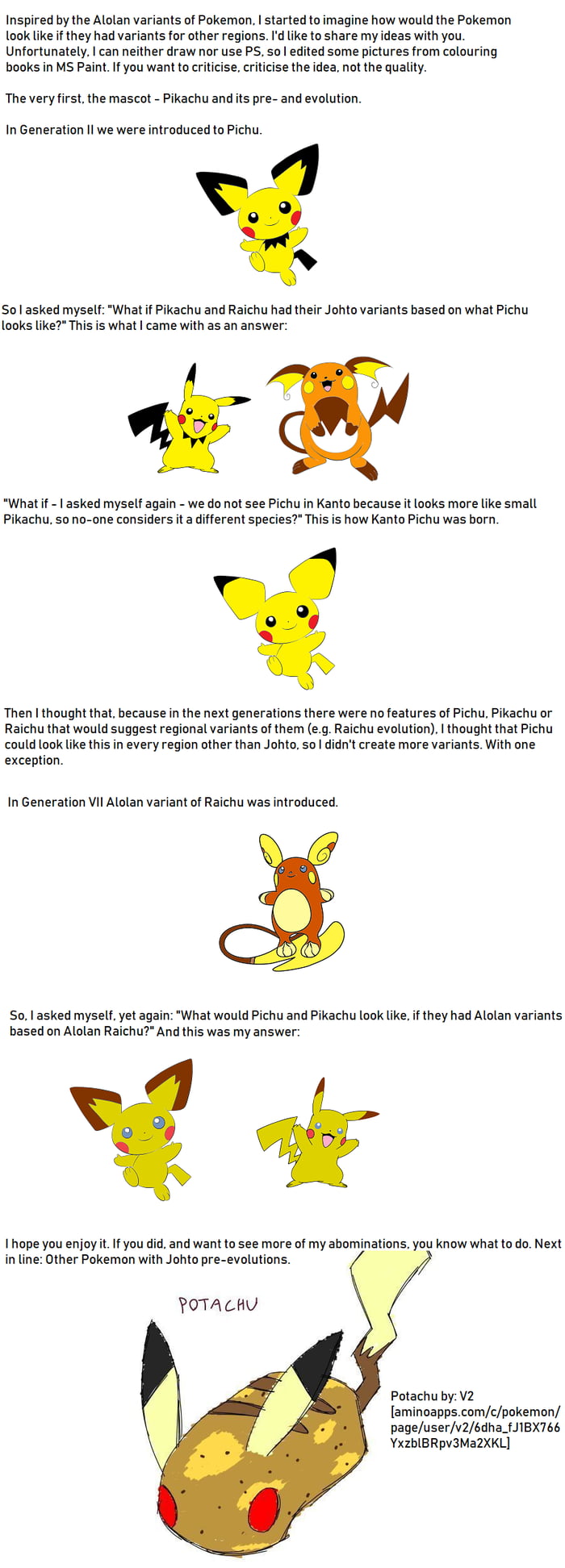 My regional Pokemon variants - 9GAG