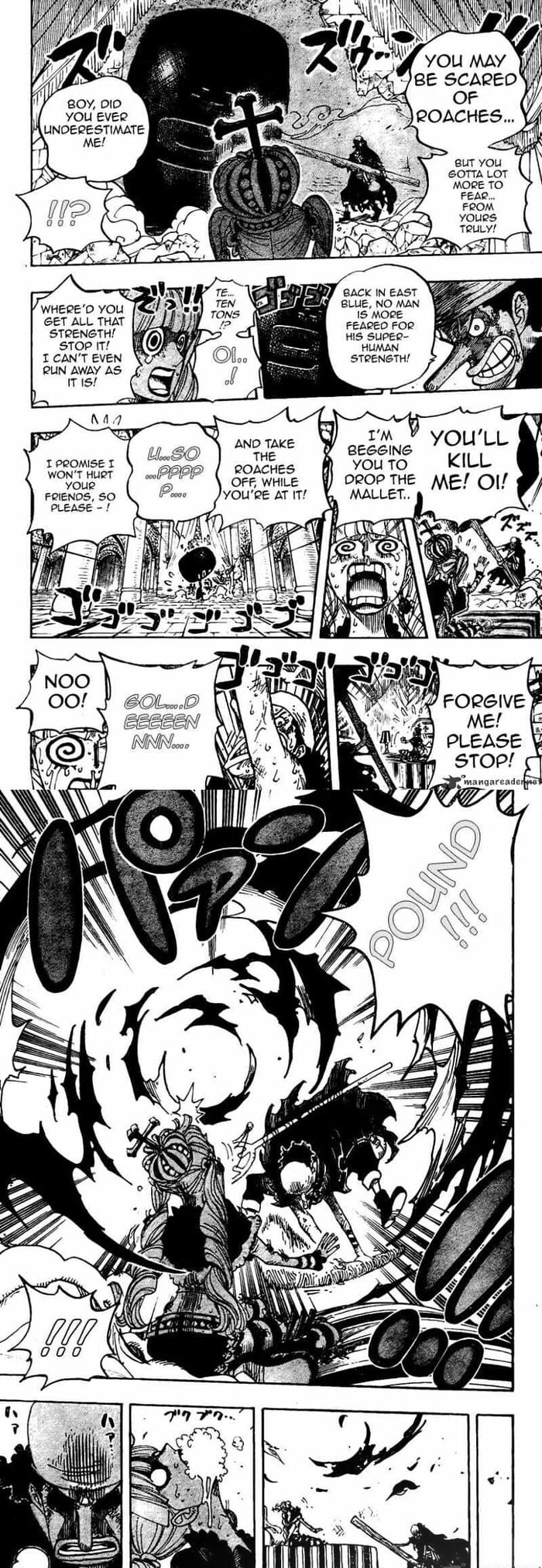 Uploading One Piece screenshots till I get bored. Day 60. Usopp defeats ...