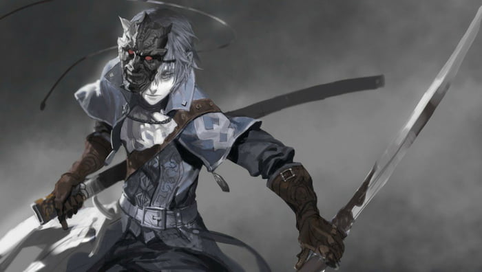 Character: One Inch Ash (ghostblade), Player: Qiao Yifan - 9GAG