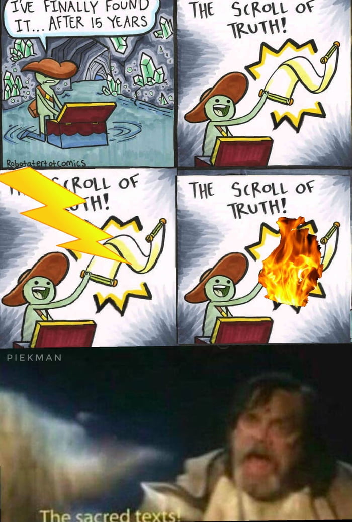 Scroll Of Truth Meme